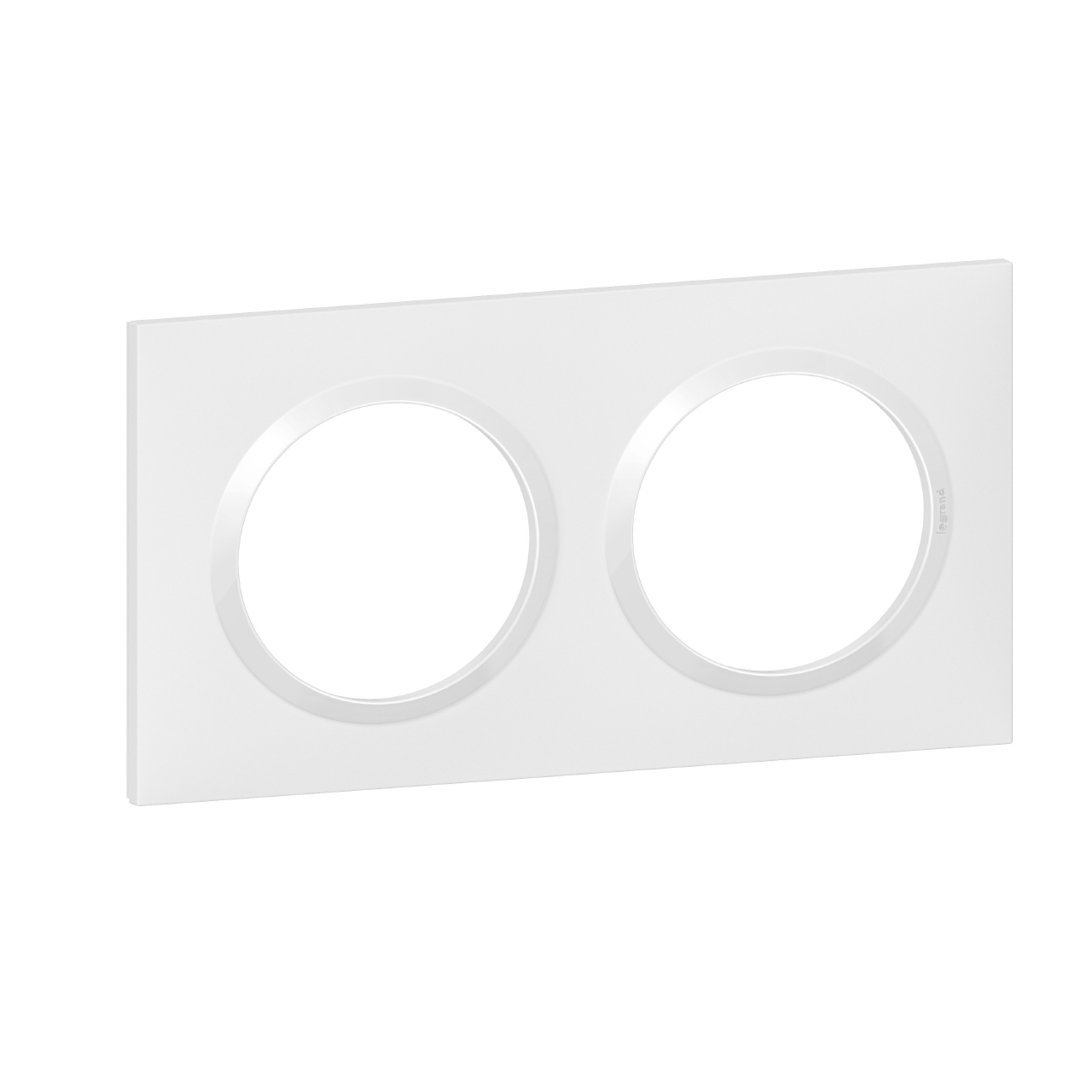 600802 plaque double dooxie Legrand - Tout materiel électrique